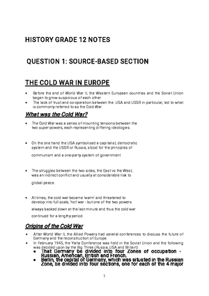 Grade 7 History T2 2020: Slavery in West Africa and America - Studocu