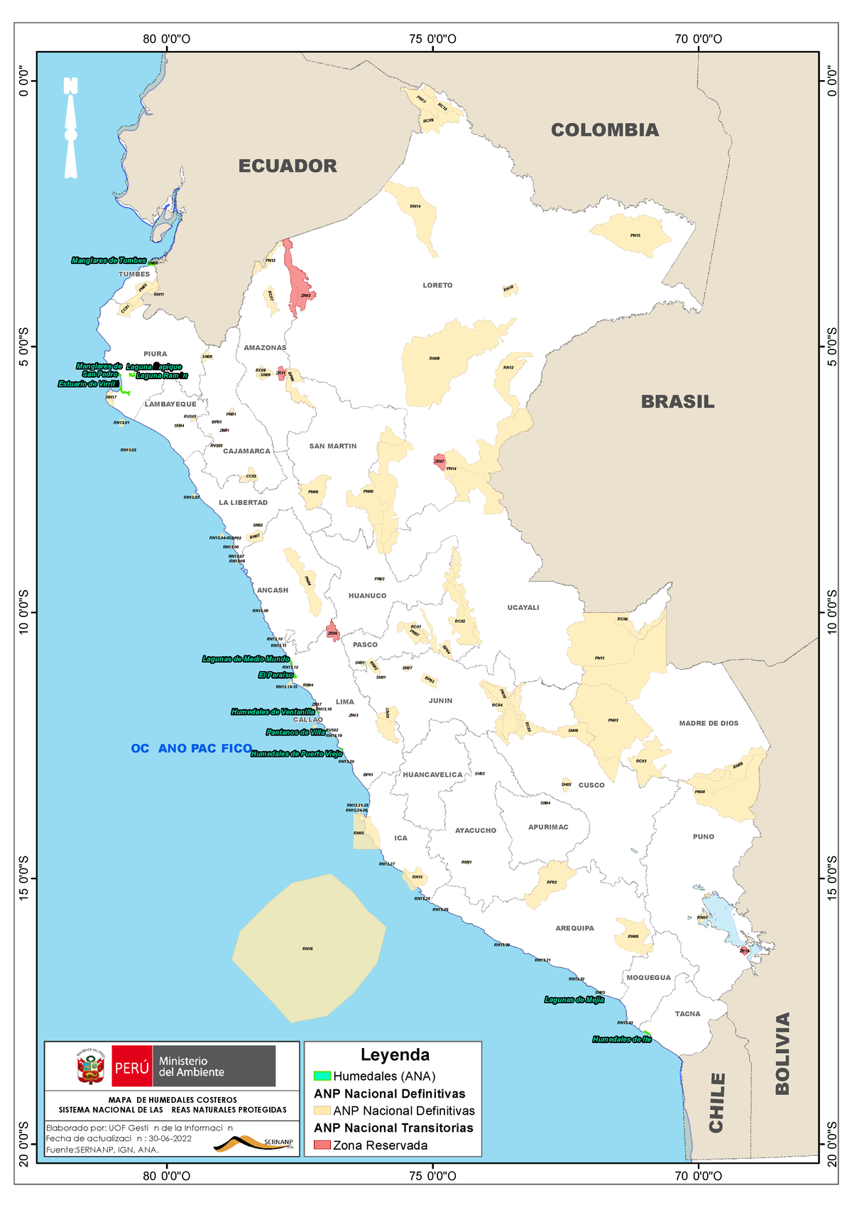 Mapa de Humedales - PN 13 RC 10 - Actualización 30/06/2022 - Studocu