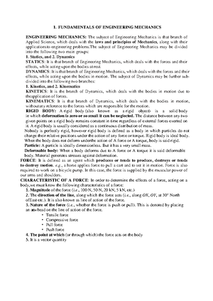 FME Syllabus AKTU - BME101 BME201: FUNDAMENTALS OF MECHANICAL ...