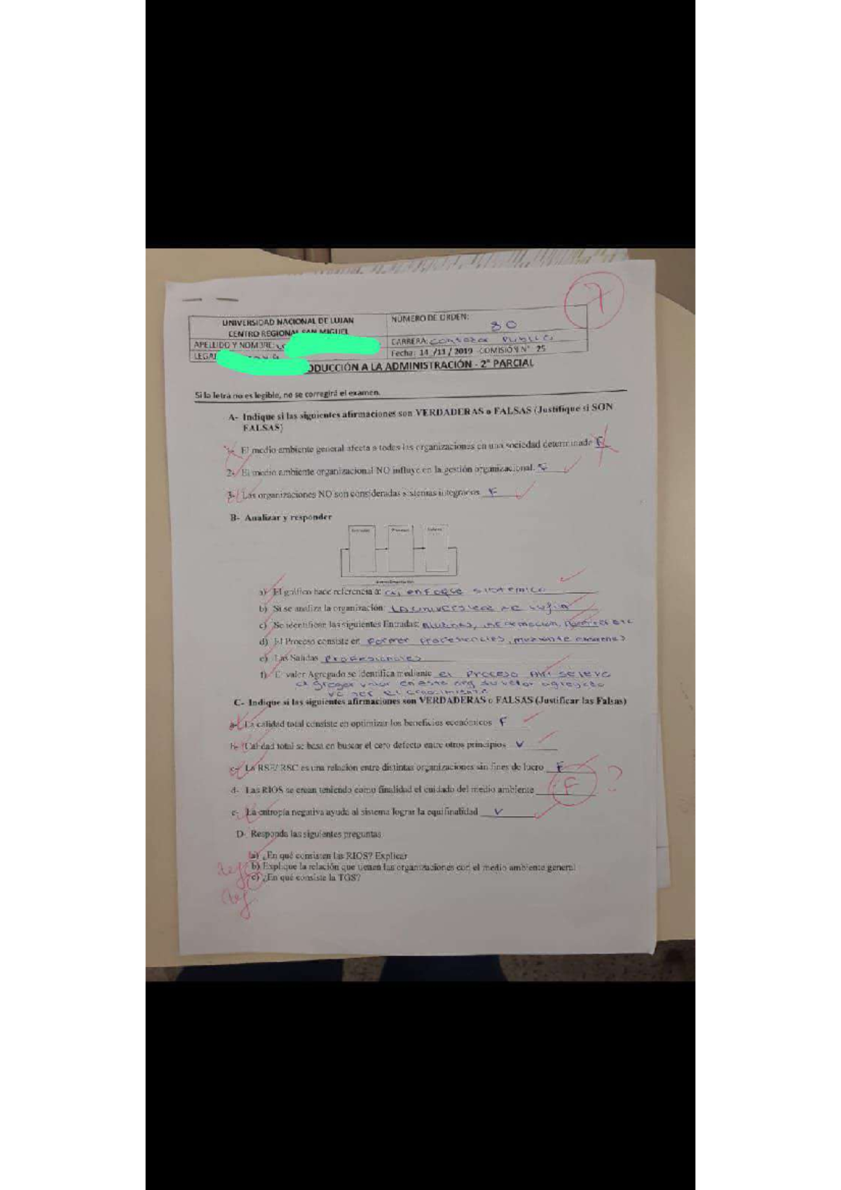 Segundo Parcial: Introducción a la Administración - Análisis y Respuestas - Studocu