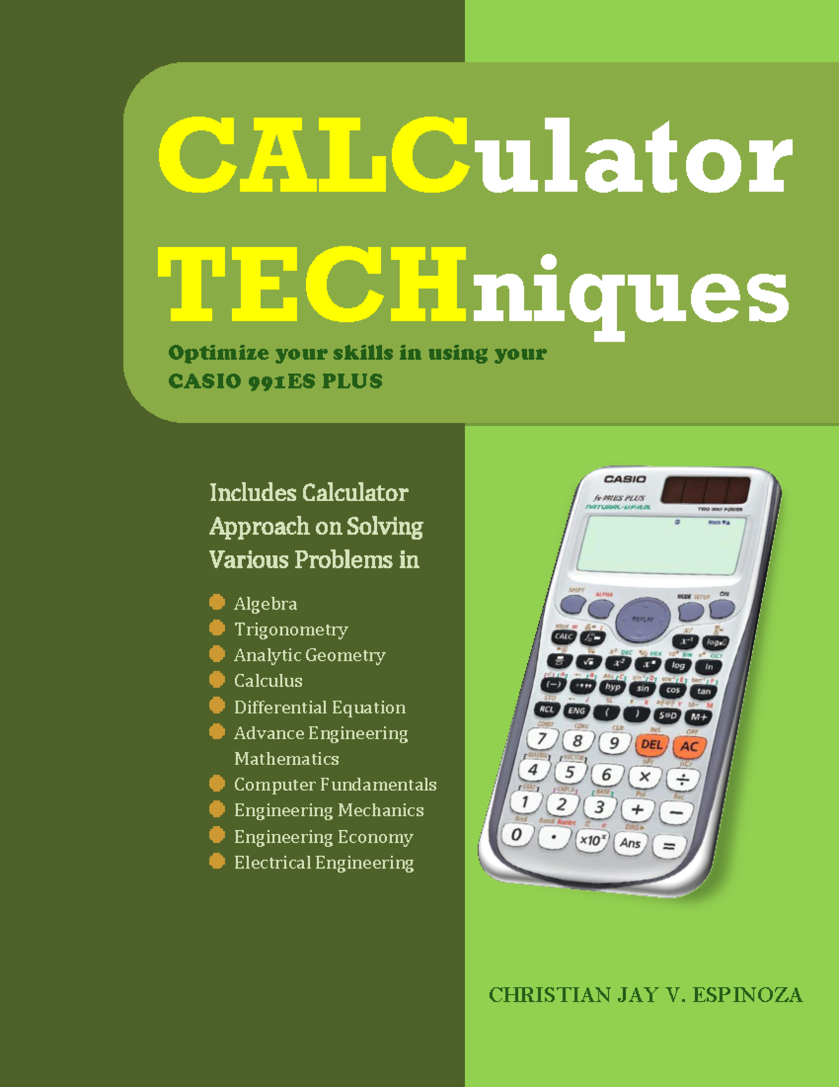 Calculator Techniques: Mastering Algebra, Trigonometry & More - Studocu