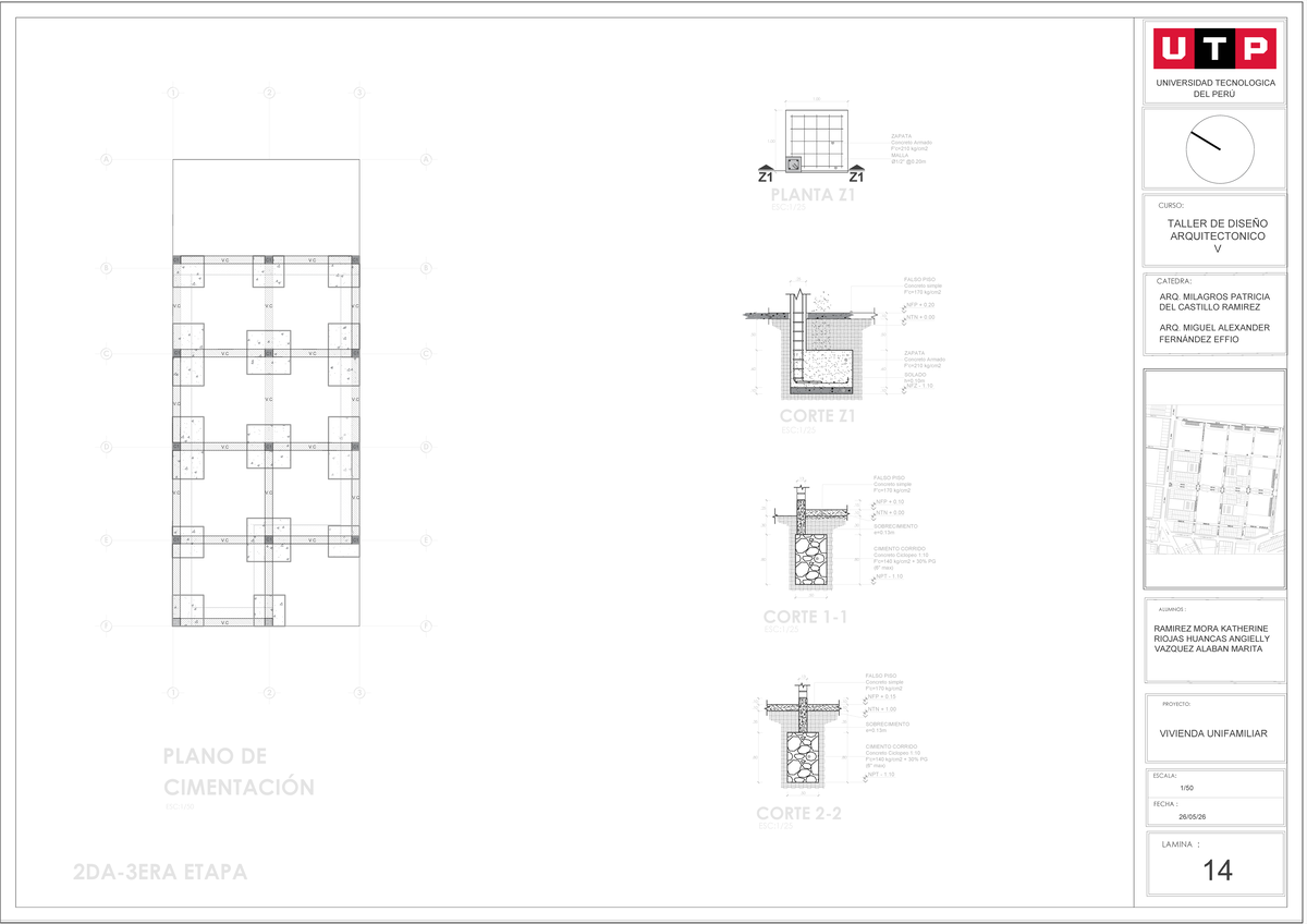 TALLER DE DISEÑO ARQUITECTONICO V - Concreto Armado y Ciclopeo - Studocu