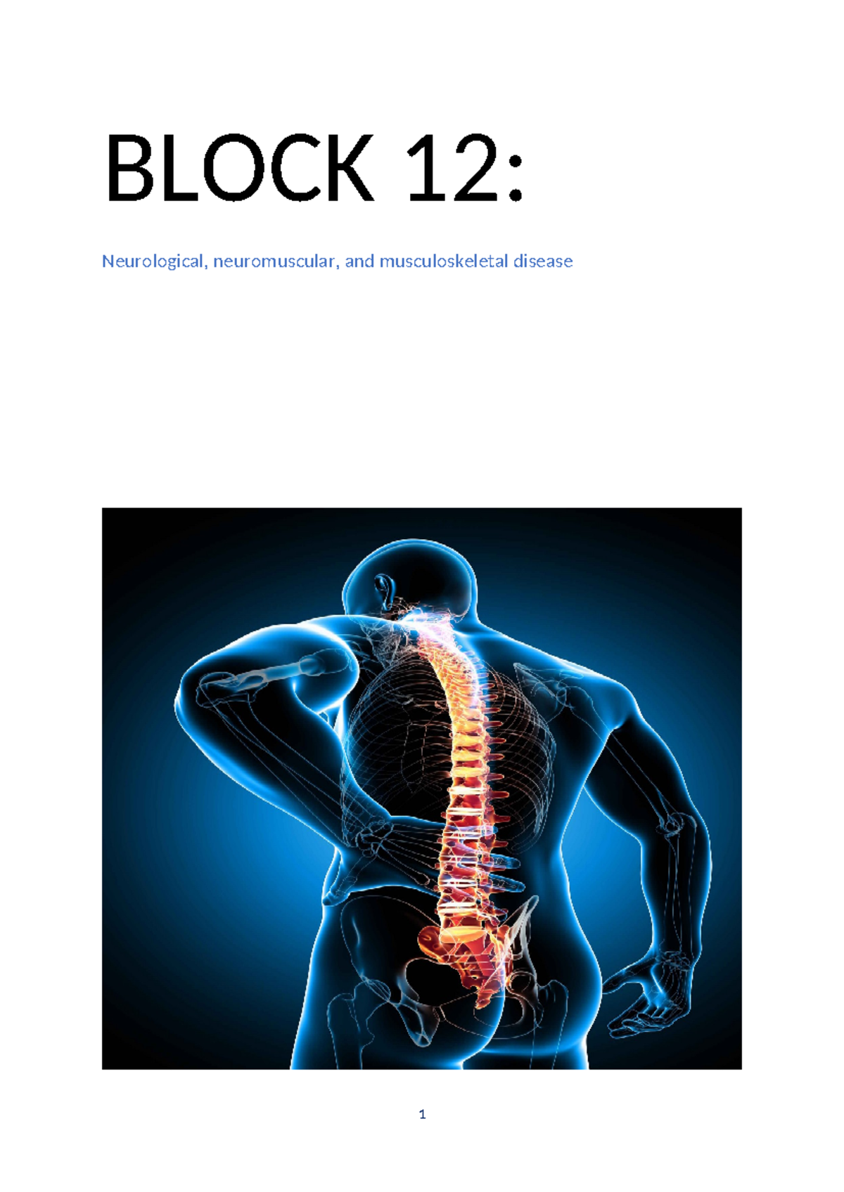 Block 12: Neurological & Musculoskeletal Diseases - ALS Flashcards ...