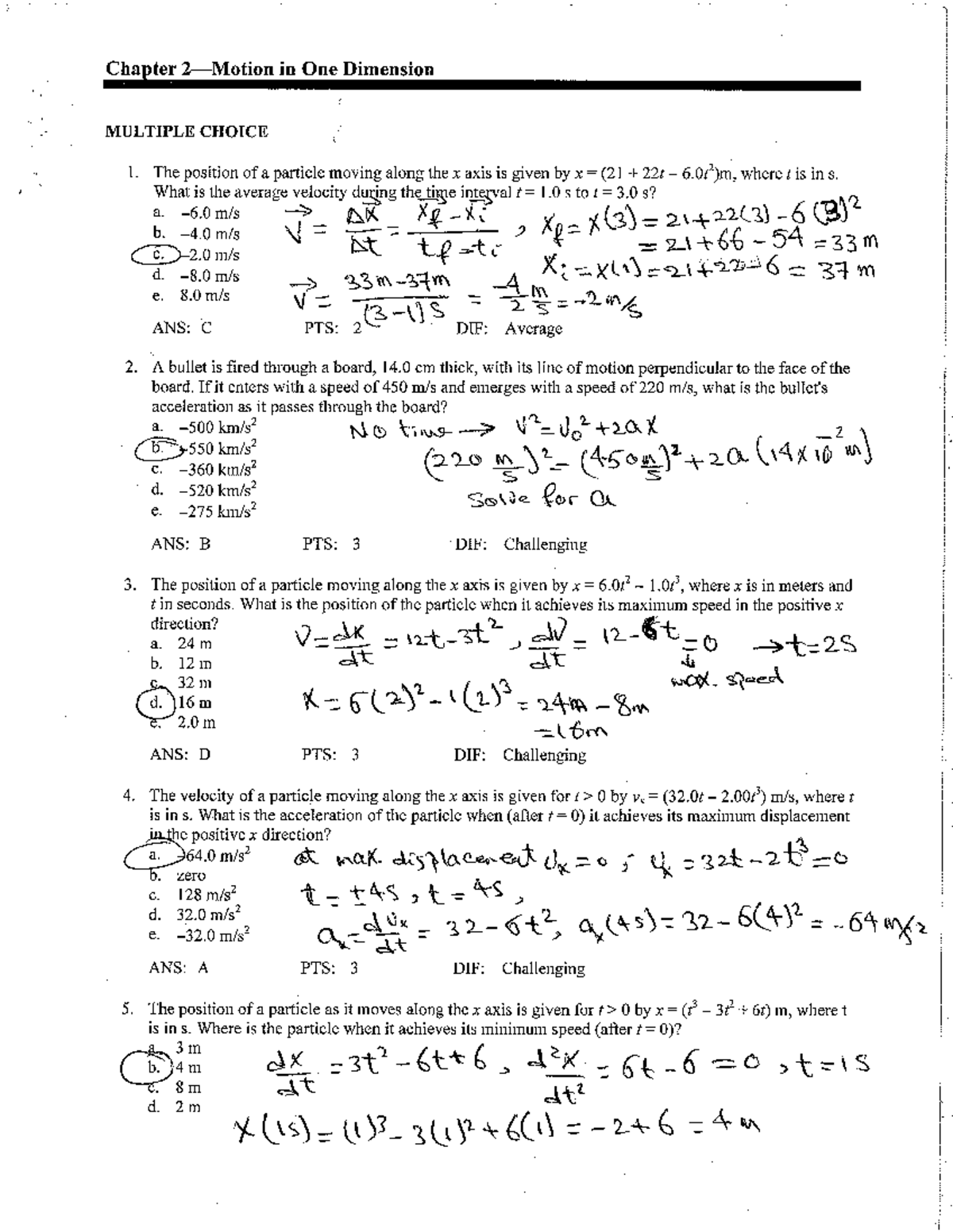 Test Bank 2 - Test banks & practical problems on chapter 2 - Chapter 2 ...