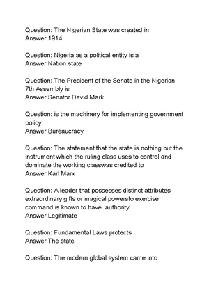 [Solved] Is the first and earliest form of government Question 5Answer ...