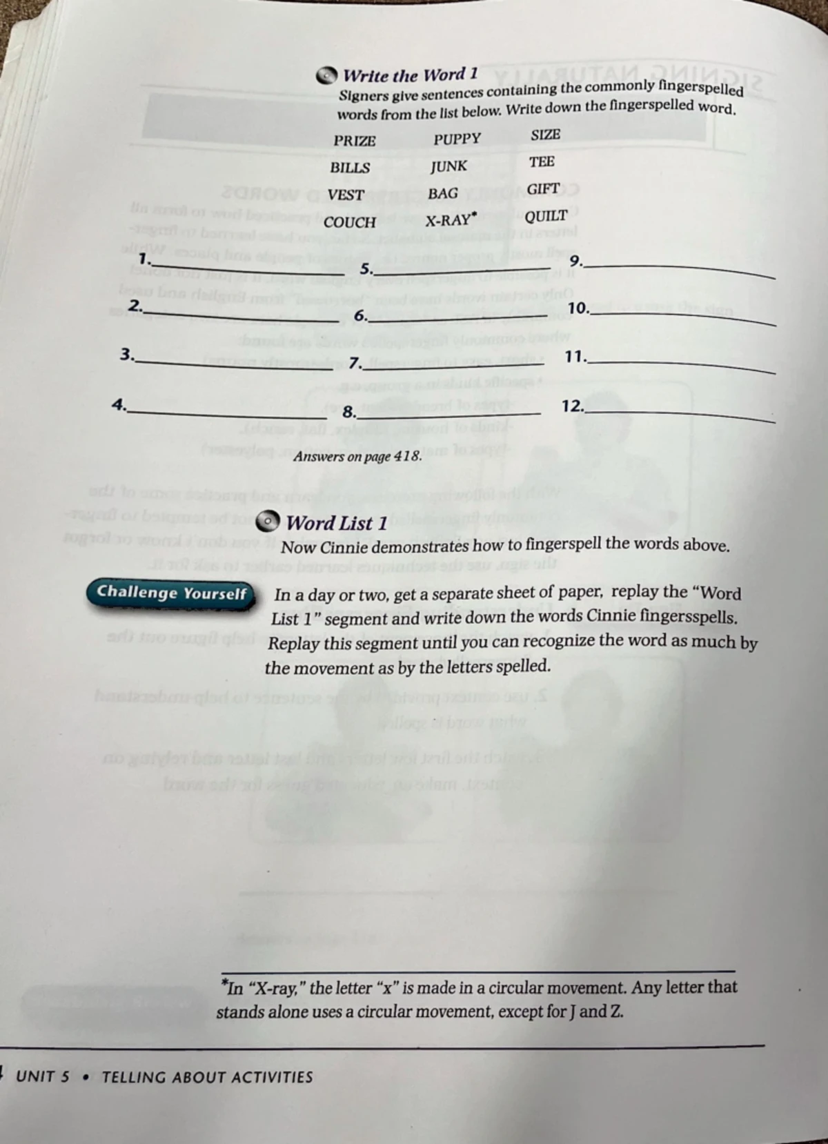 ASL 6 - chapter 6 lesson 16 assignments - NATURALLY _ a a oe ee ...