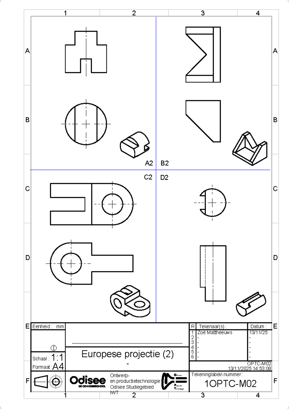 OPTC-M02 - Sheet 1 - oefening M02 2D - R. - Europese projectie (2) - 1 ...