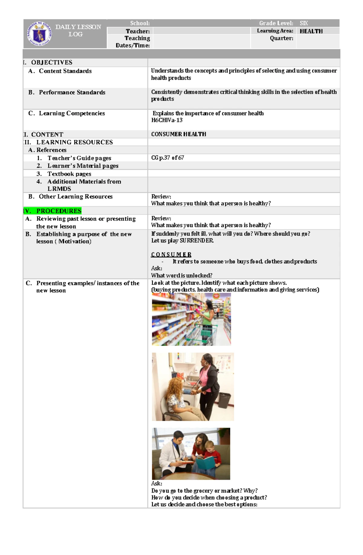 [RPMS Objective 6] PPST.RP Module 20 Feedback to improve learning - ####### MODULE 20 1 Use ...
