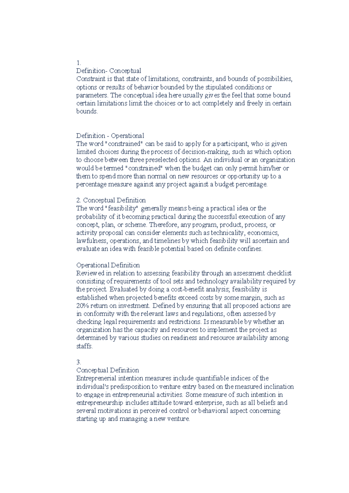 DOT 1: Conceptual and Operational Definitions in Social Innovation and ...