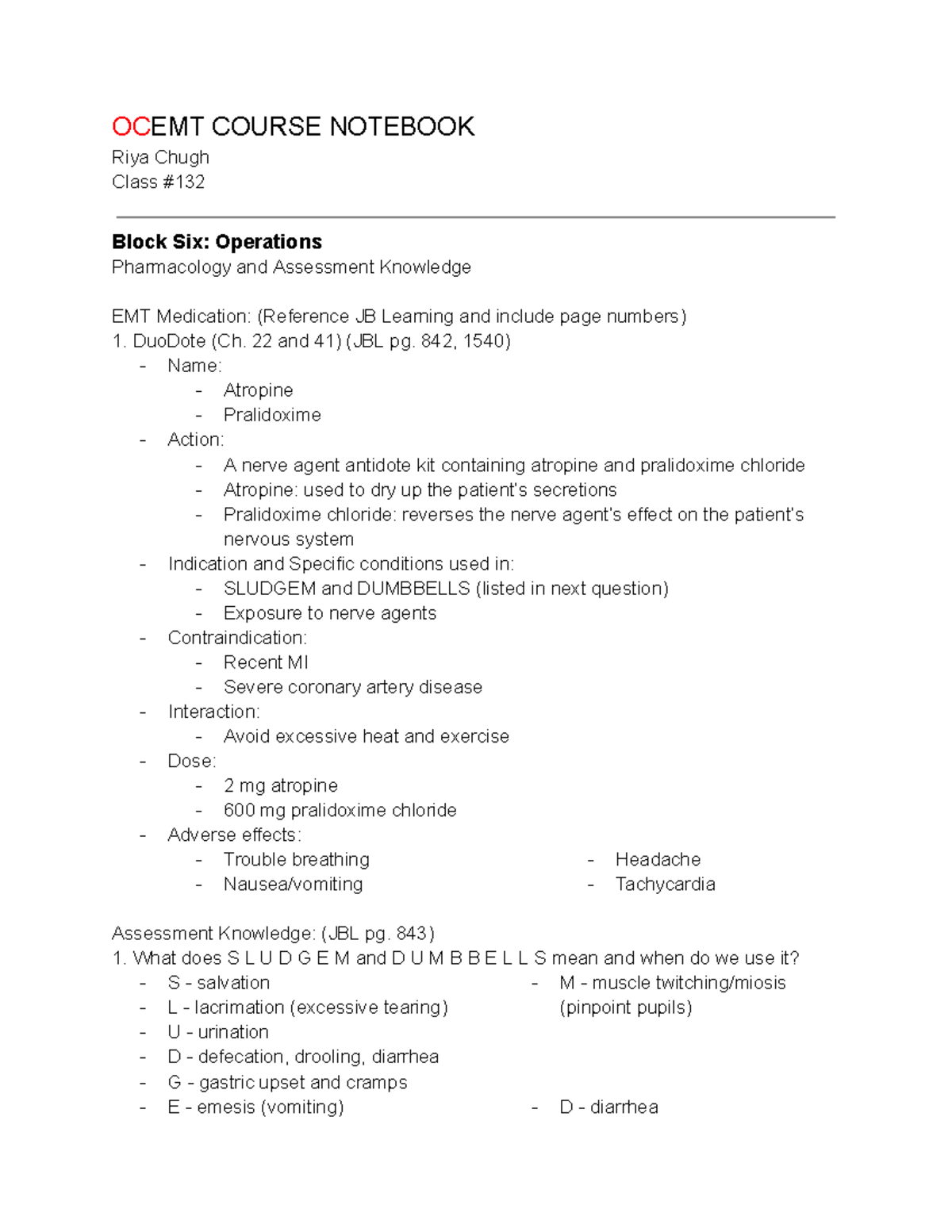 Block 6: Operations - EMT Assignment 6 Study Notes - Studocu