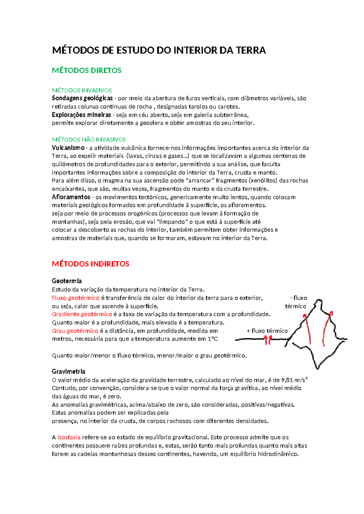 Métodos de Estudo do Interior da Terra - GEO10°: Diretos e Indiretos ...