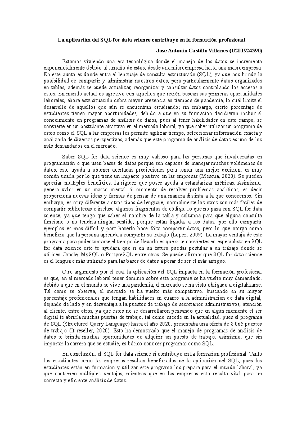 Castillo Jose ISC SQL Básico para Ciencia de Datos - La aplicación del ...