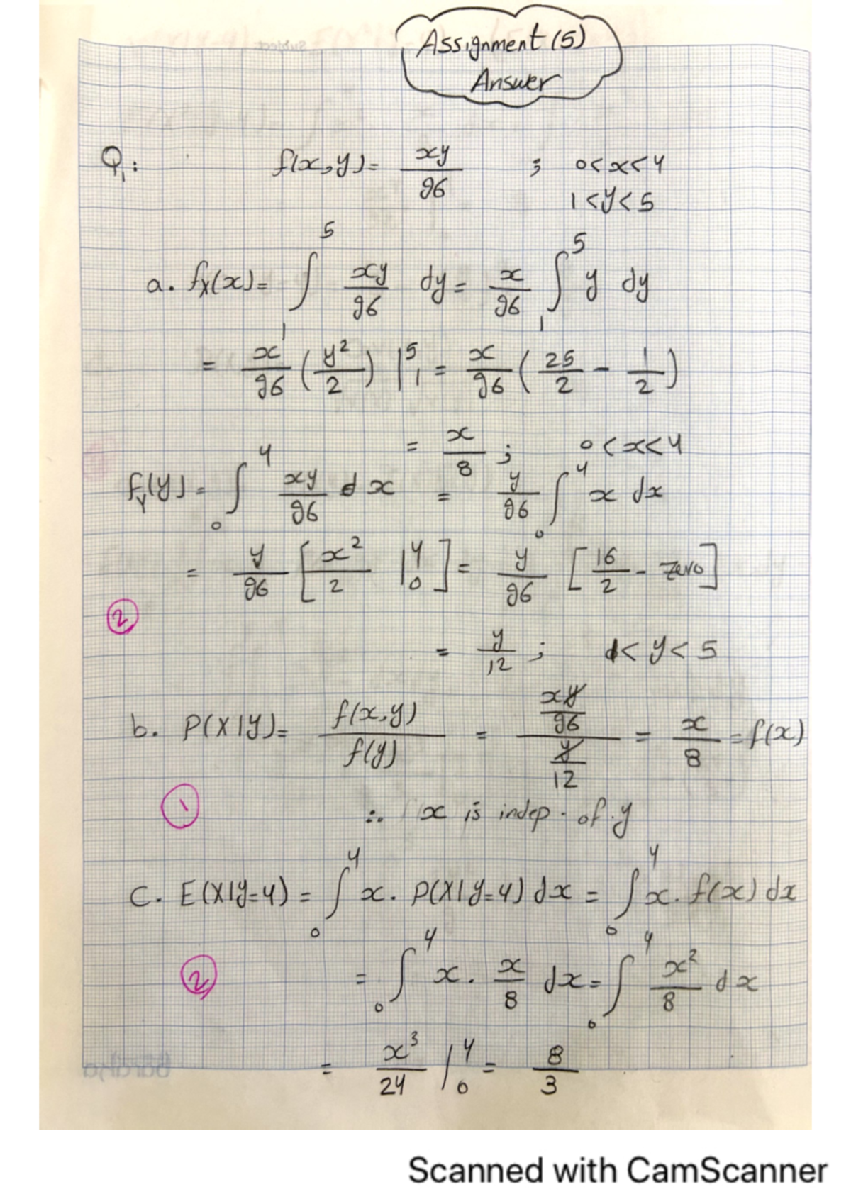 Assignment 5 Solutions: Probability and Statistics Analysis - Studocu