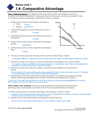 Unit 2 of Macroeconomics - Unit 2 Macroeconomics: the study of a nation ...