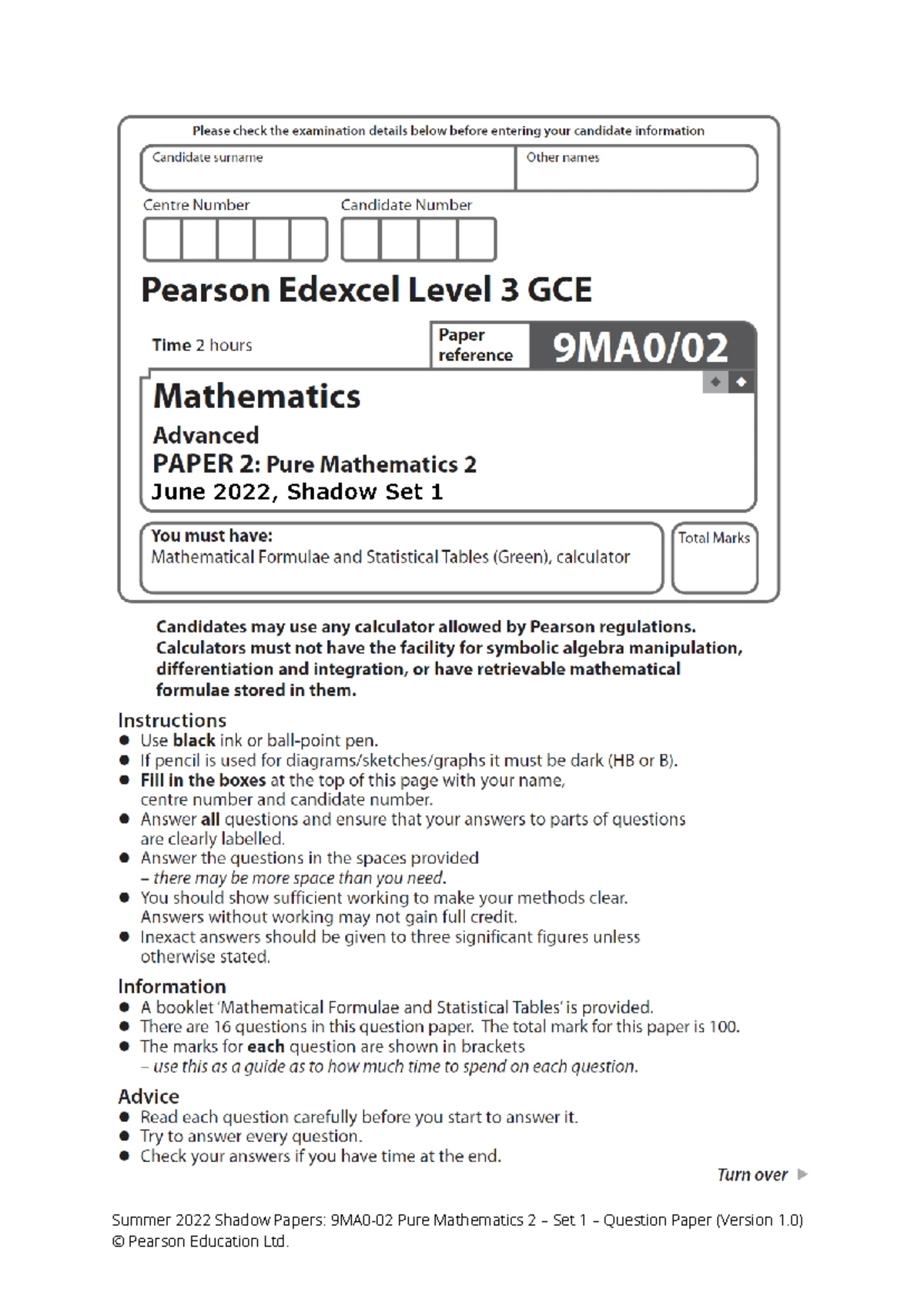 Midterm Exam QP N2022 P2 for Course 6042 - Studocu
