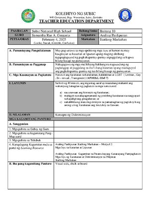 Barangay - ddad - READINGS in PHILIPPINE HISTORY The Pre-colonial ...