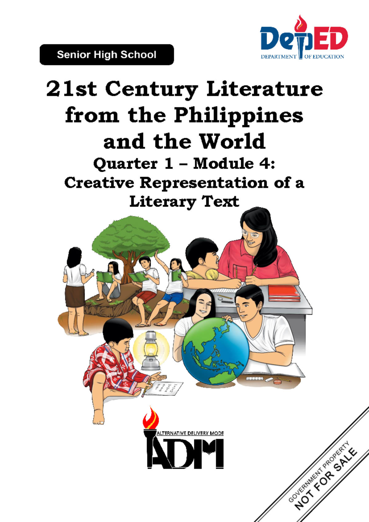 Module 4: Creative Representation of Literary Text in 21st Century Lit ...