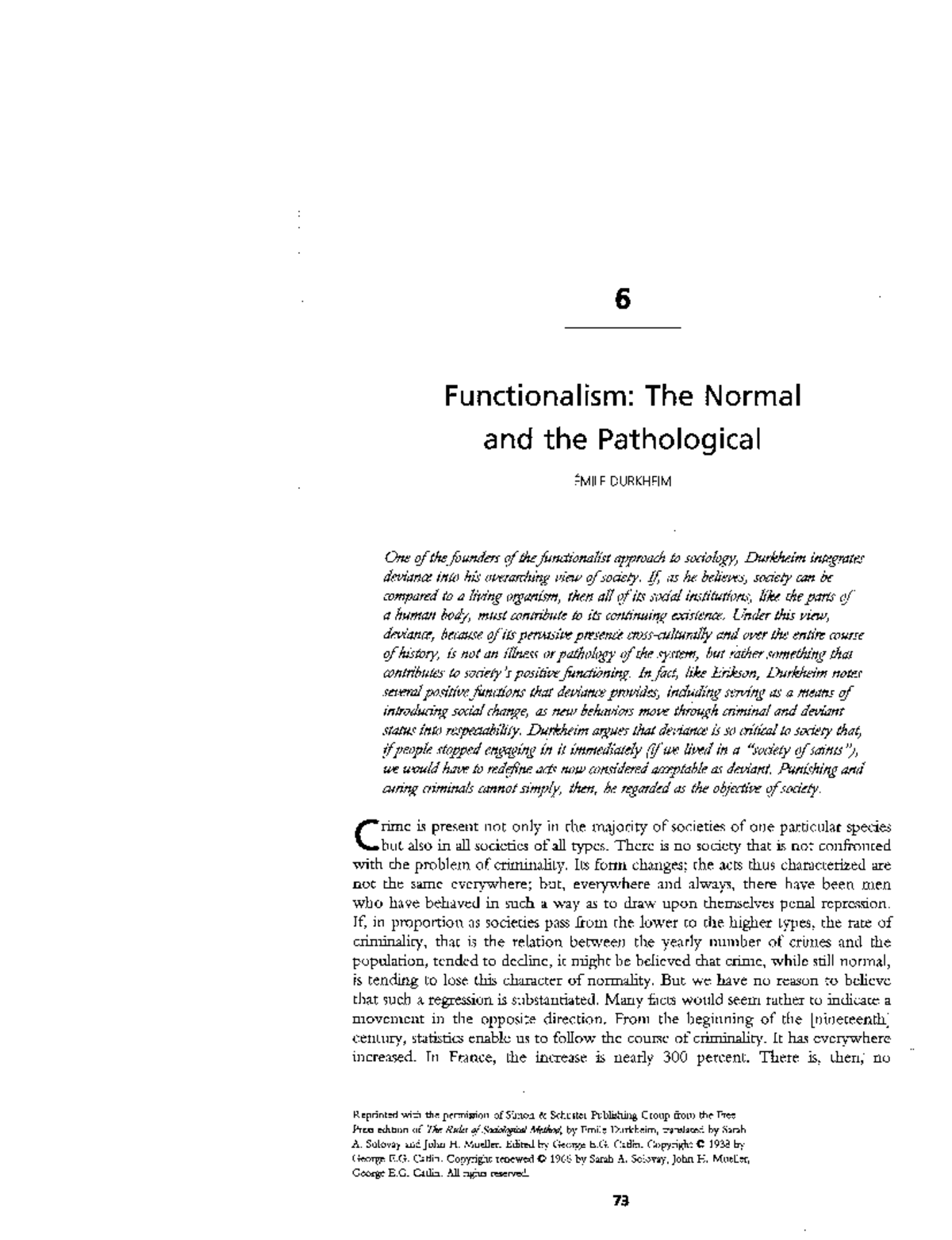 Final Exam Study Guide: Functionalism and Deviance in Sociology (ABC123 ...
