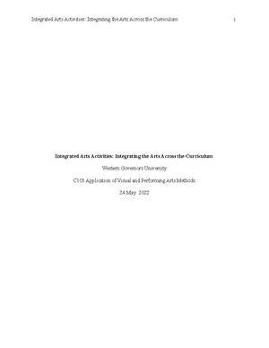 C105 Task 1 - Task 1 assignment - A1. FPA 4.1.A: Students investigate ...