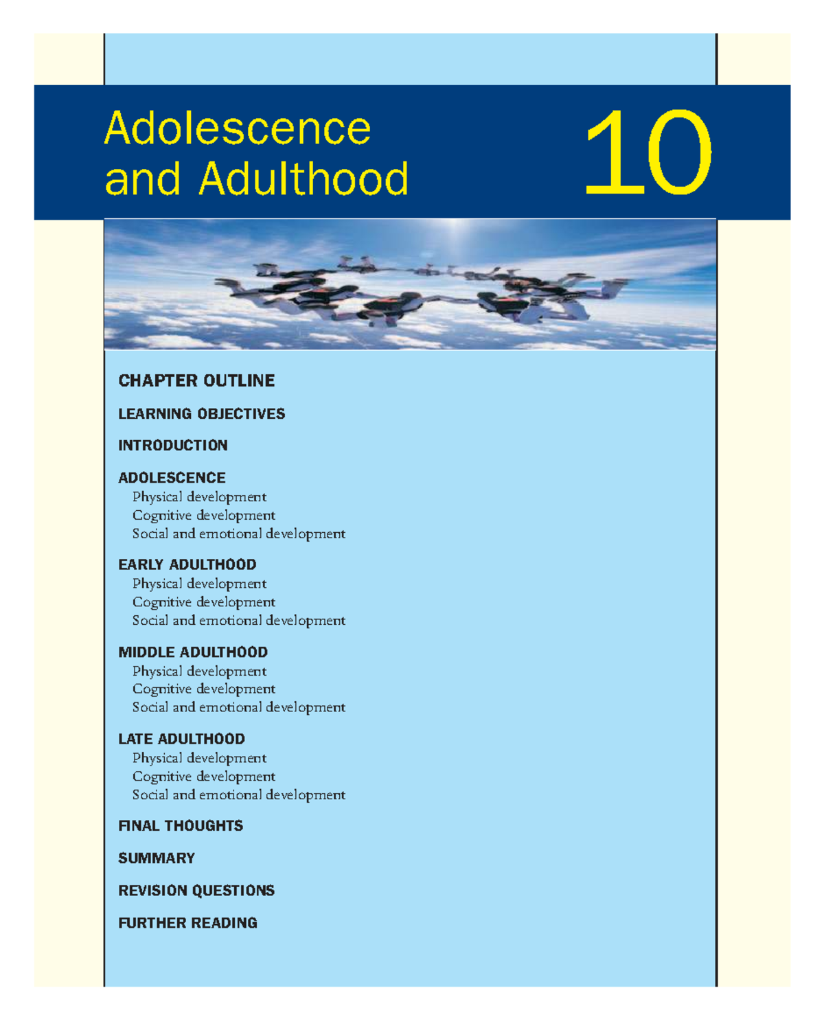 PSY_C10: Adolescence and Adulthood - Comprehensive Chapter Overview ...