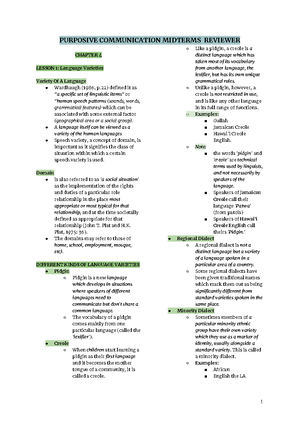COLLEGE ENGLISH REVIEWER: LESSONS ON SENTENCE STRUCTURE & GRAMMAR - Studocu