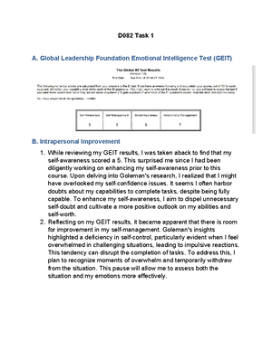 D354 Task 2 Template - D354: Talent Acquisition Task 2 Completion Guide ...