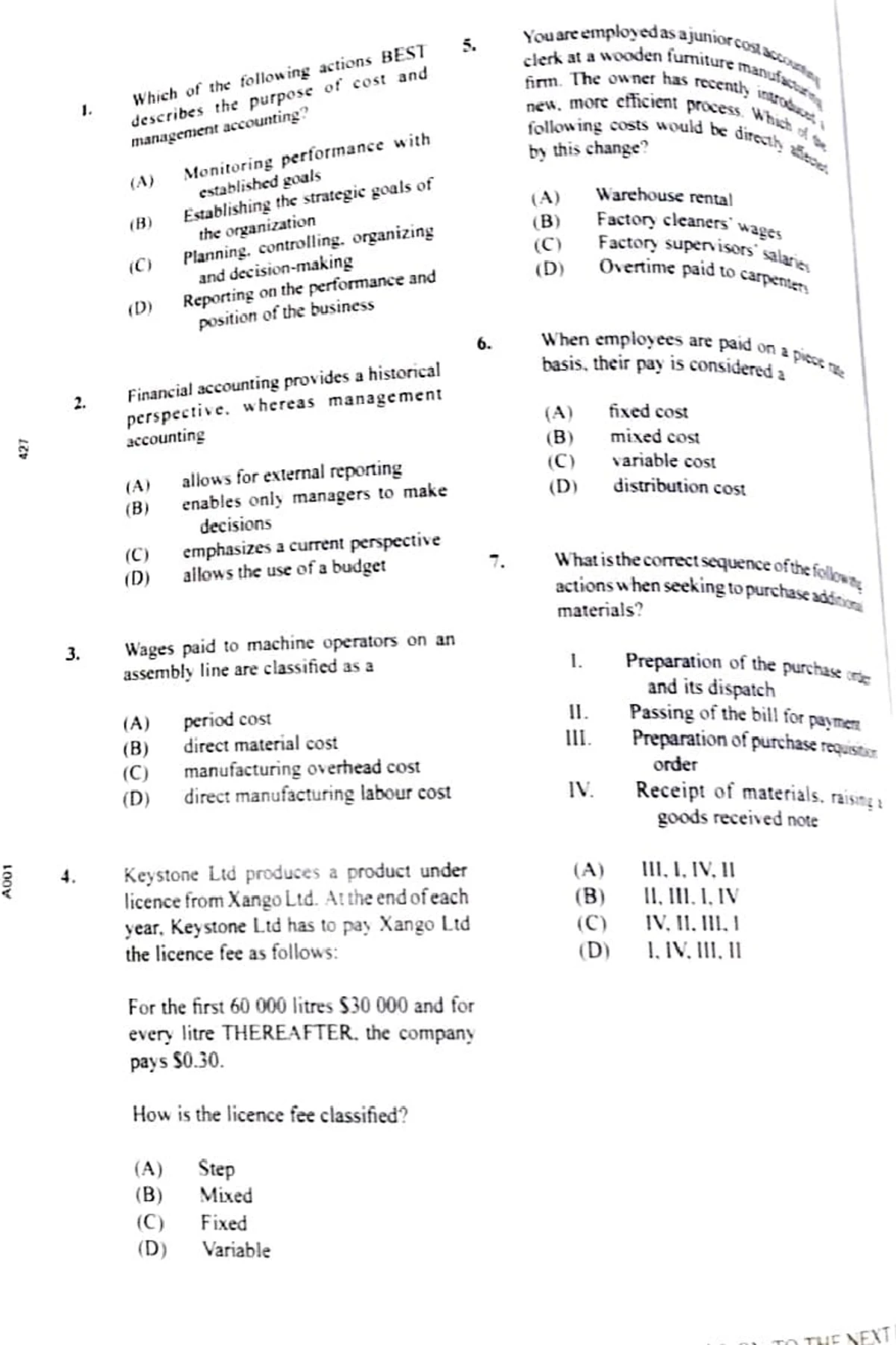 727679130 CSEC Technical Drawing P2: Mechanical Engineering Drawing ...