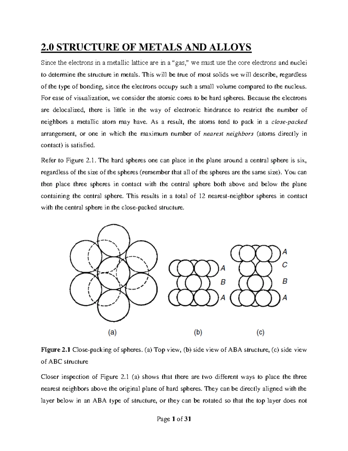 Lesson 4: Solidification Processes in Metals and Alloys - Studocu