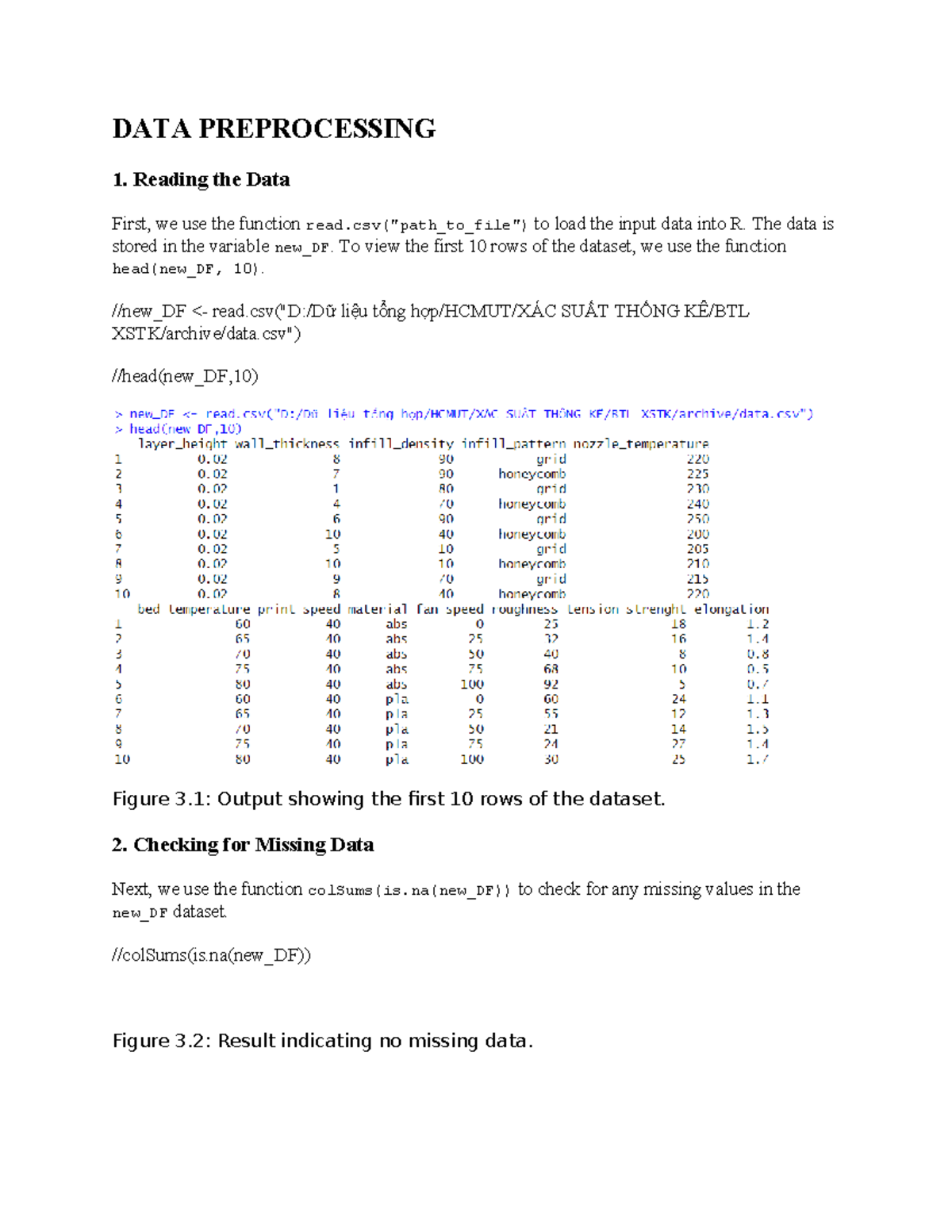 DATA PREPROCESSING: Summary & Scatter Plot Analysis - Studocu