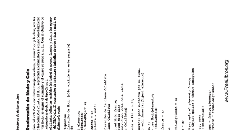 304 Estructuras de Datos en Java: Nodo y Cola - Guía de Estudio - Studocu