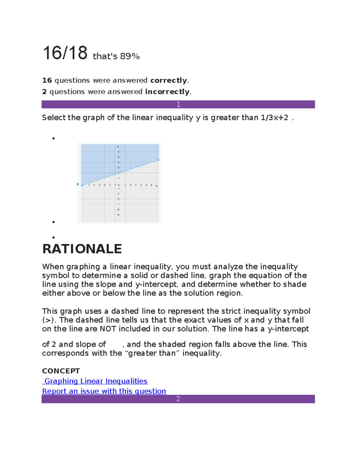 Intro to College Math2 - Milestone Concept Review Notes - Studocu