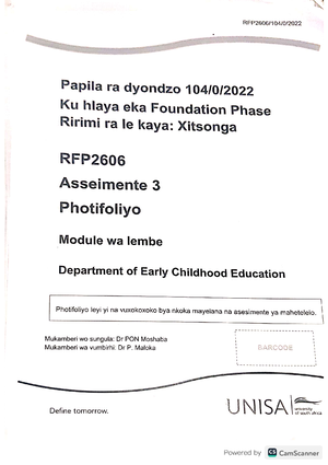 [Solved] 11 Explain why reading is so important in the foundation phase ...