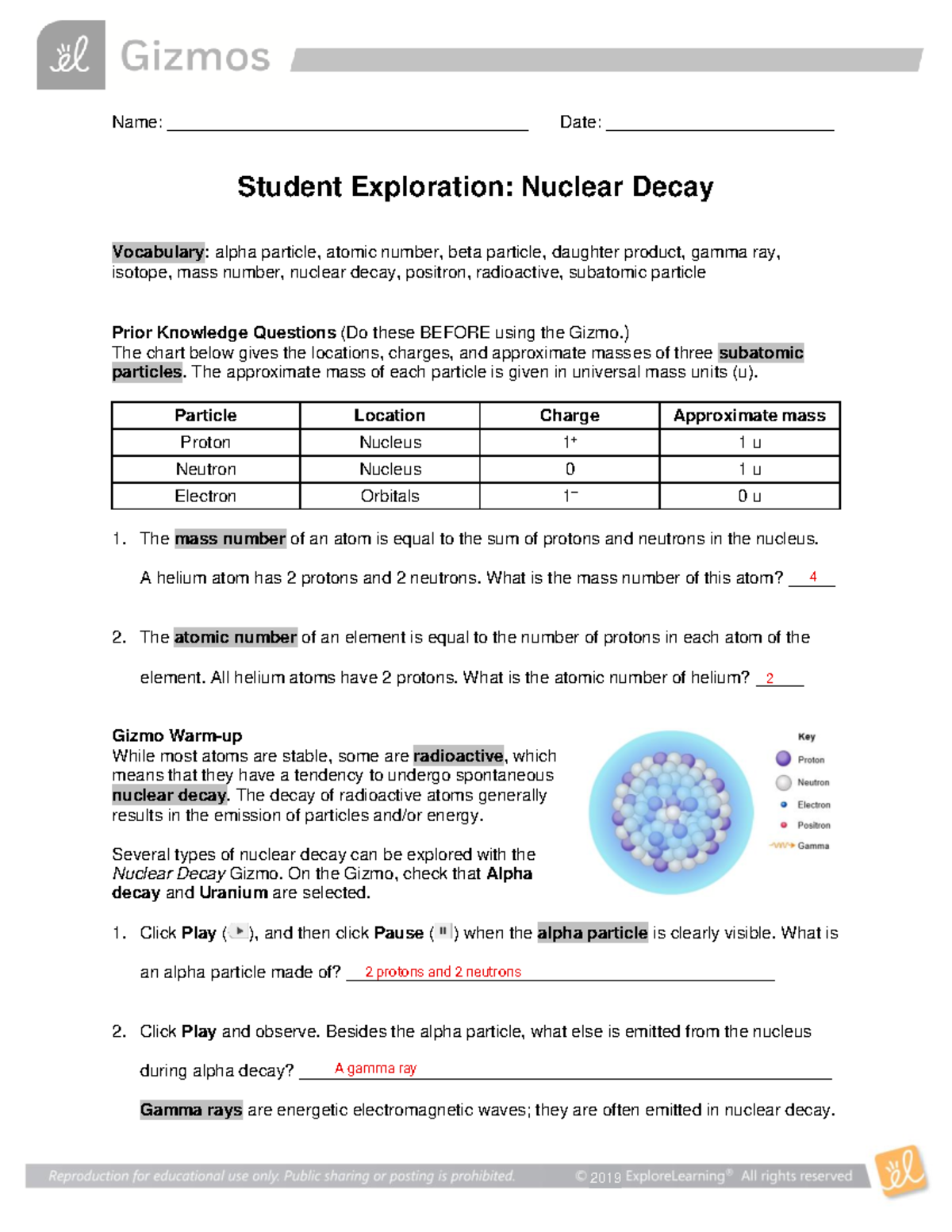 Nuclear Decay Exploration SE: Understanding Alpha, Beta, and Positron ...
