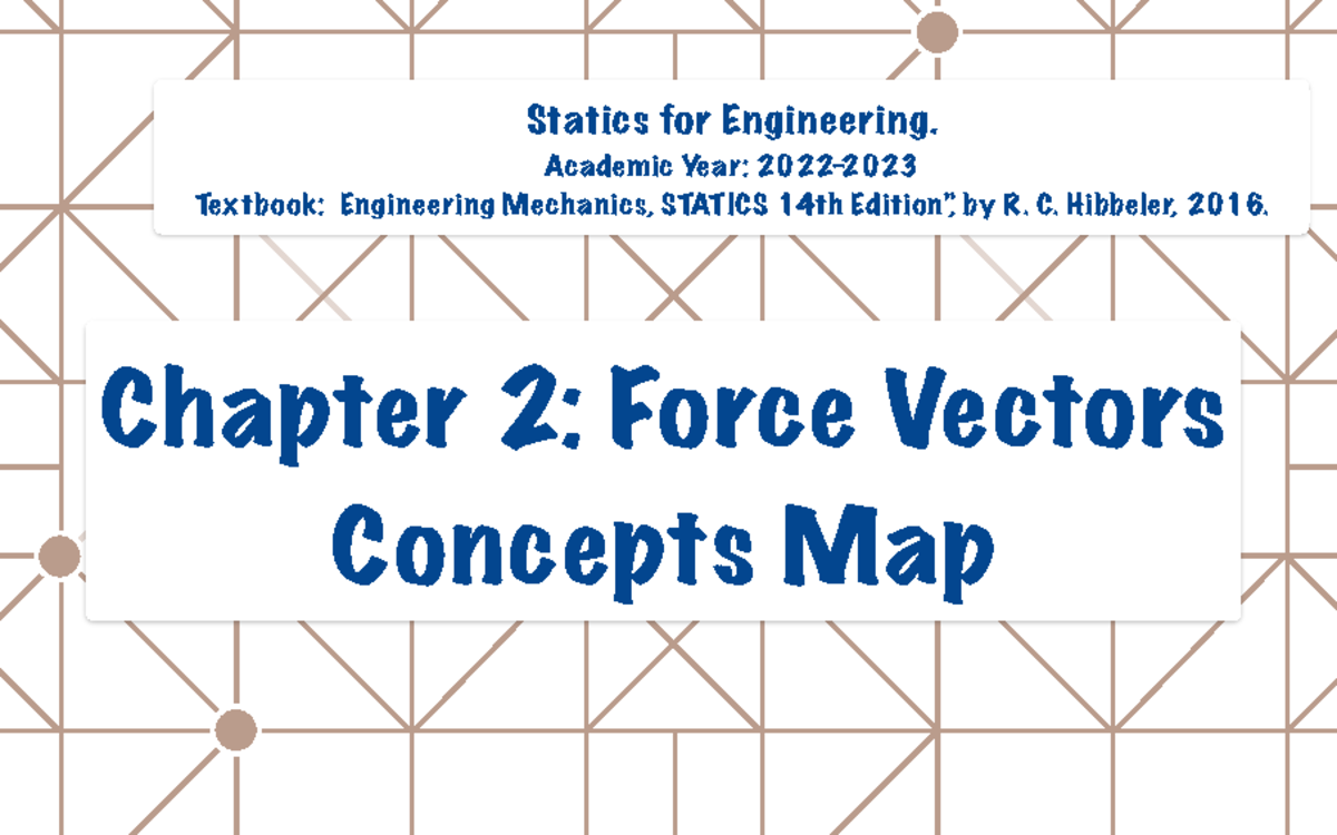 Statics for Engineering (ENG101): Chapter 2 - Force Vectors Overview ...