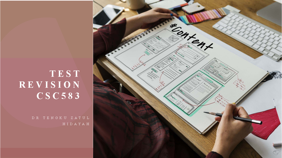 TEST REVISION CSC583: Expert Systems & Uncertainty - Tutorial W7 - Studocu