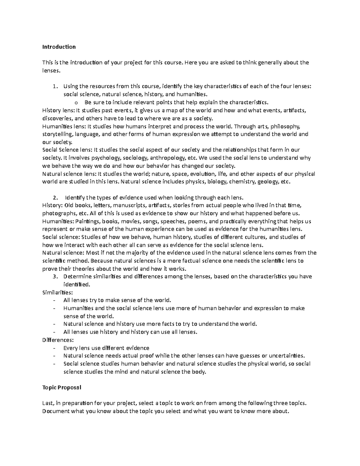 3-2 Project Draft Introduction and Proposal - Introduction This is the introduction of your ...