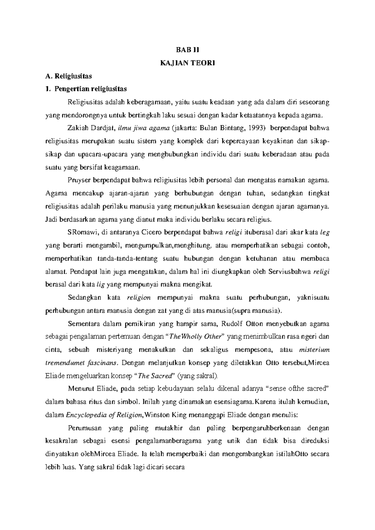 Kajian Teori Religiusitas: Dimensi & Komponen dalam Kehidupan Manusia ...