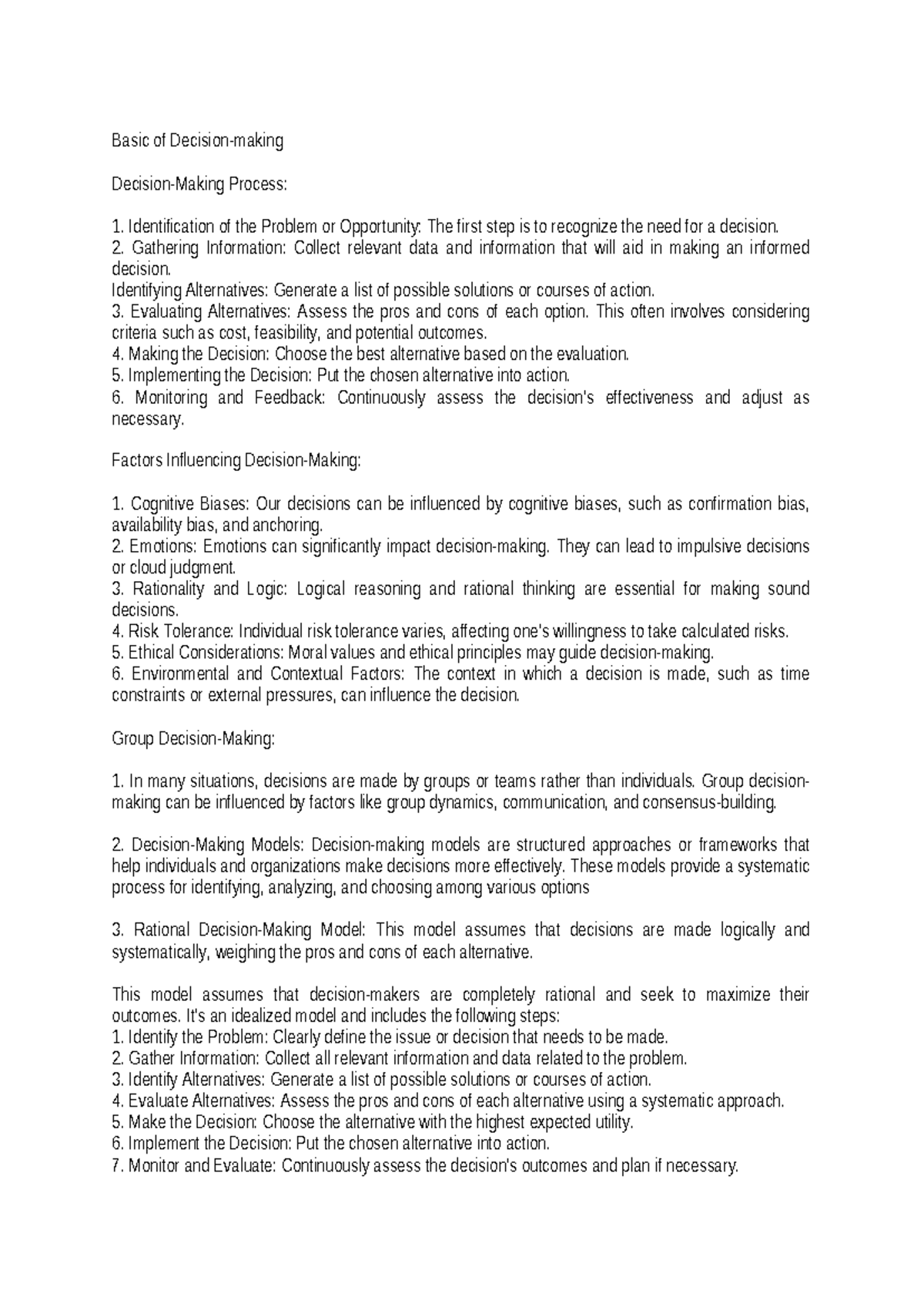 Police Decision-Making Module Final Exam Study Guide - Studocu