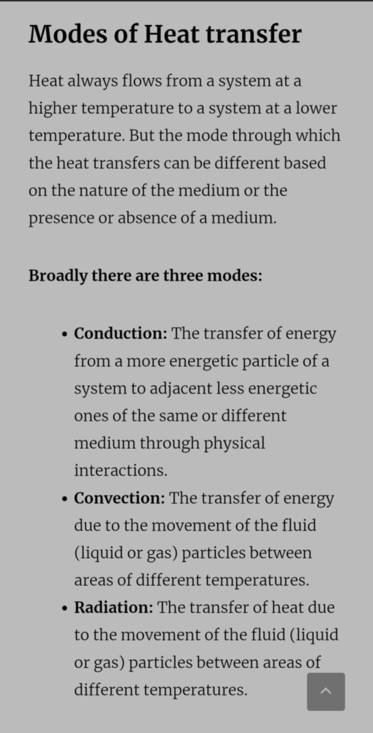 Mode Of Transfer - Understandable - Modes of Heat transfer Heat always ...