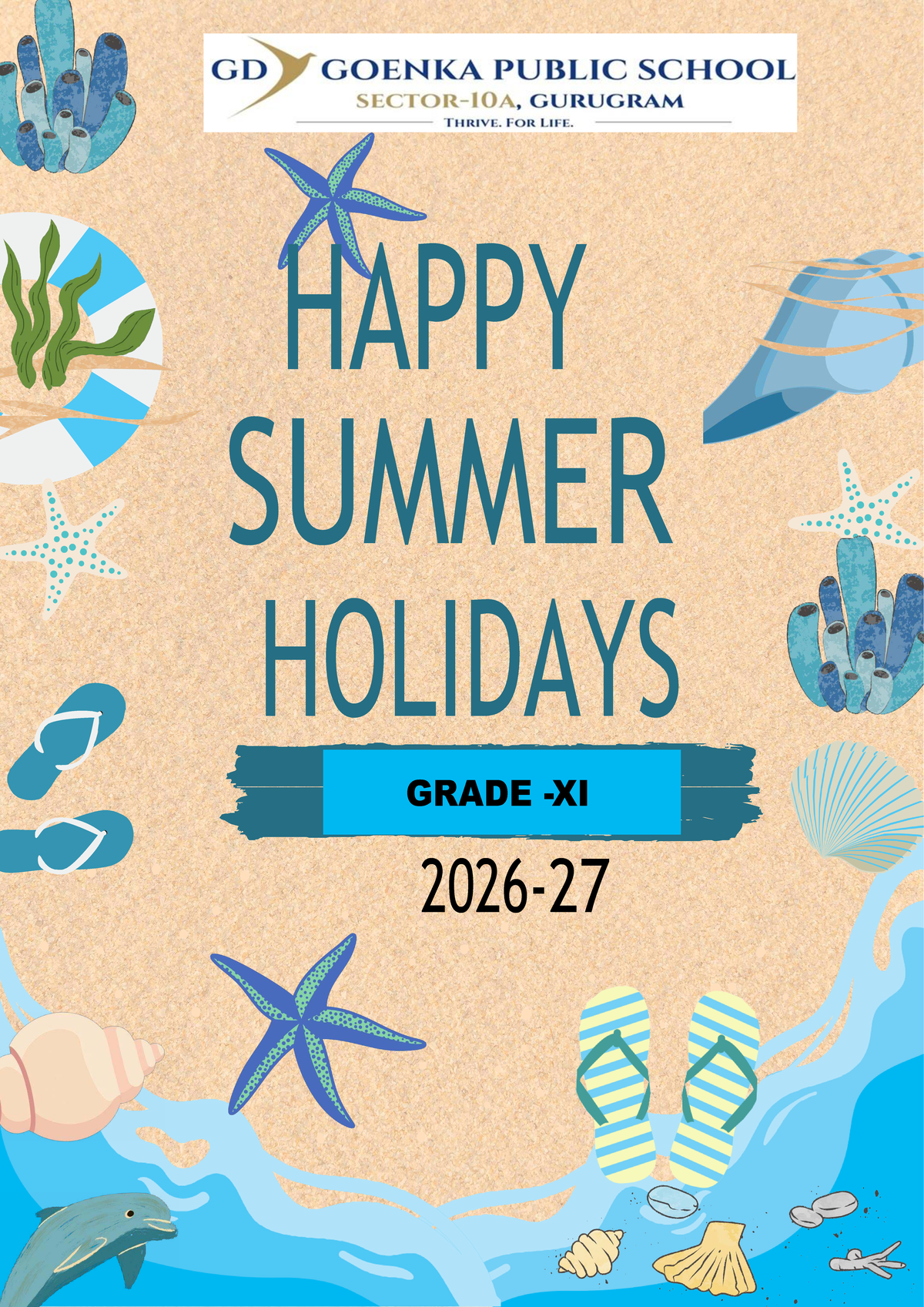 Holiday Homework for Grade XI: Embrace Learning Beyond the Classroom ...