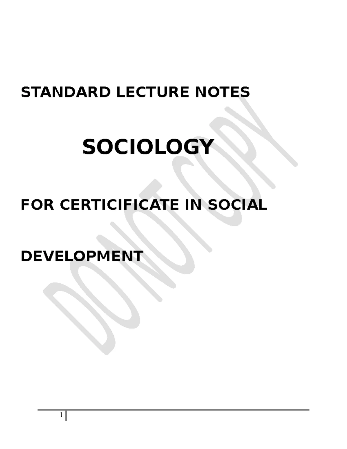 Sociology Notes Chp 1 - Henslin, James M. 2015. Essentials of Sociology ...
