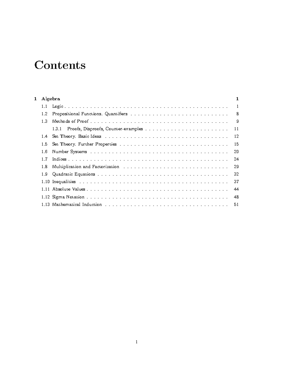 Algebra 1: Comprehensive Notes and Past Exam Papers with Memos - Studocu