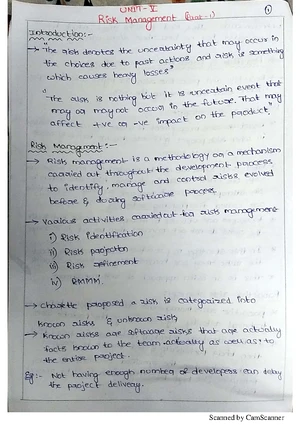 SE Notes - SOFTWARE ENGINEERING LECTURE NOTES B II YEAR – II SEM (2022 ...