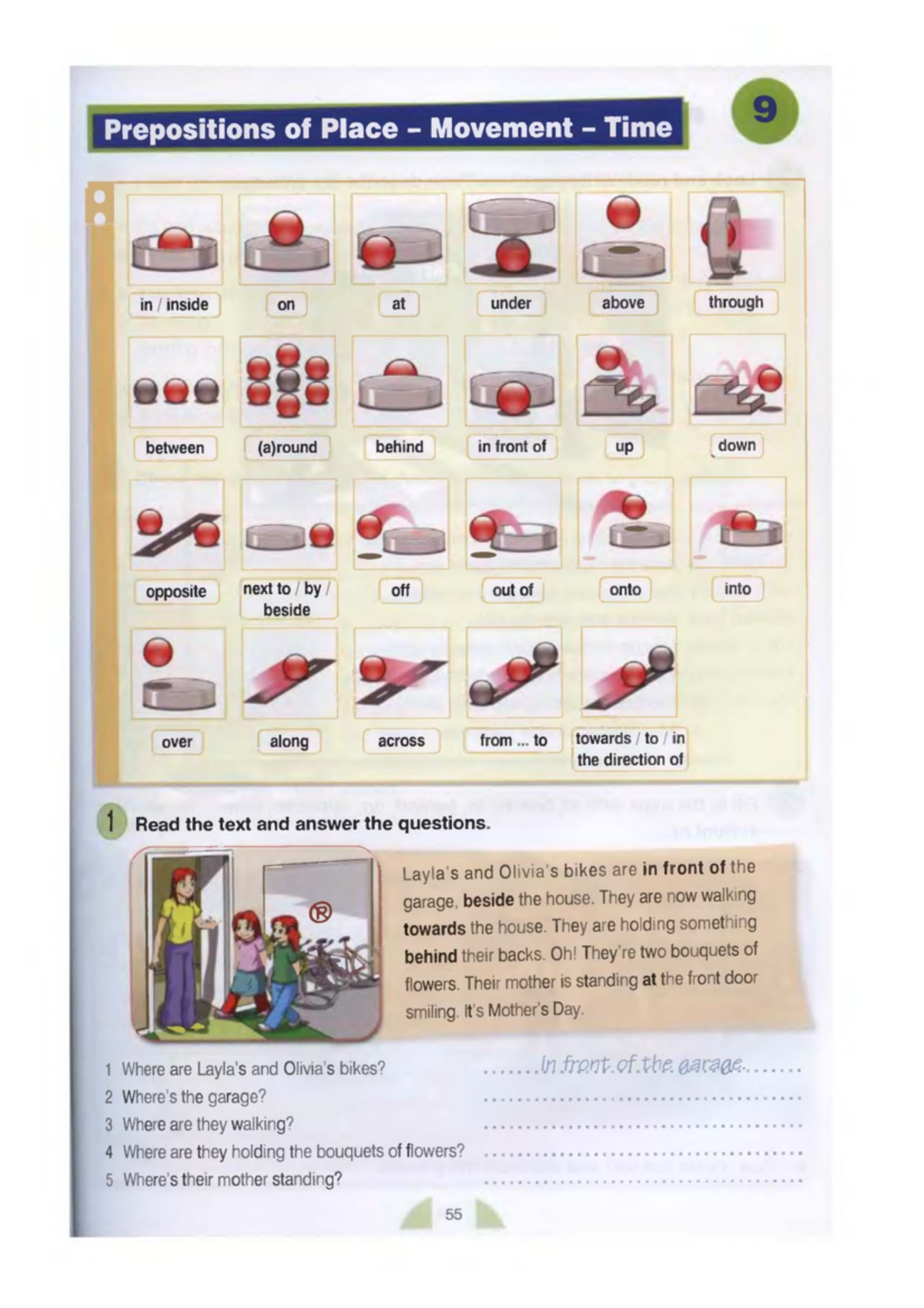 Prepositions of Place and Time: Comprehensive Study Guide - Studocu