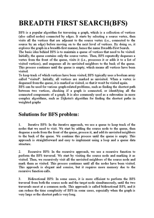 DAA Mini Project - DAA Mini Project Submitted by Avya Rathod ...