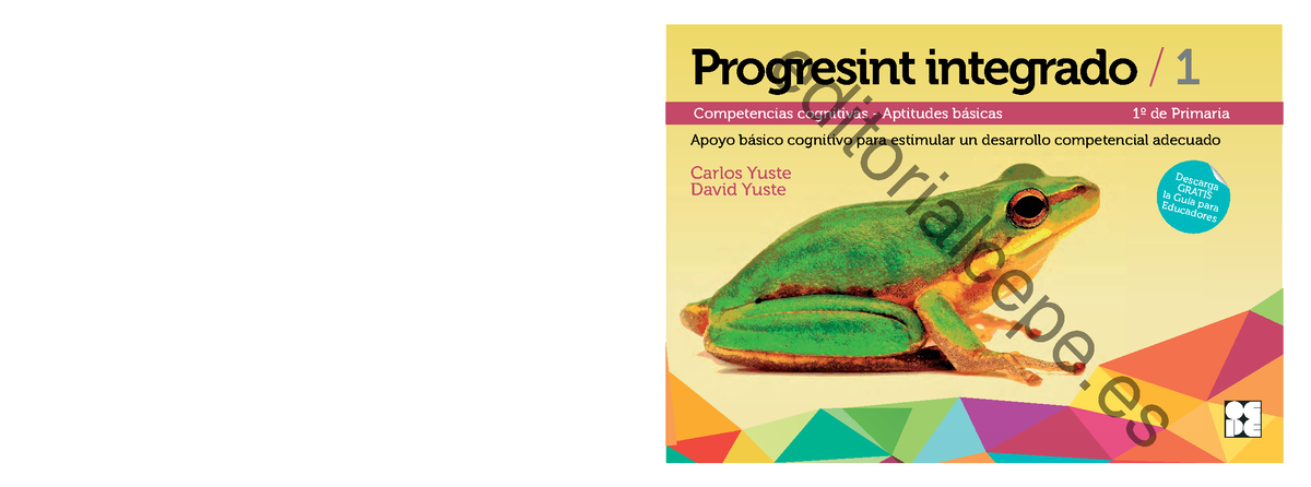 Progresint Integrado 1: Estimulación Cognitiva en 1º de Primaria - Studocu
