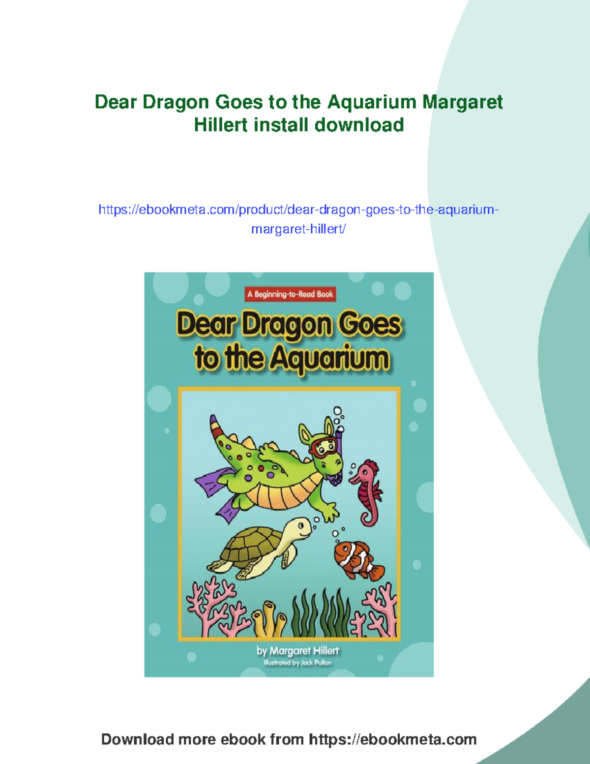 Dear Dragon Goes to the Aquarium: A Reading Adventure for Kids - Studocu