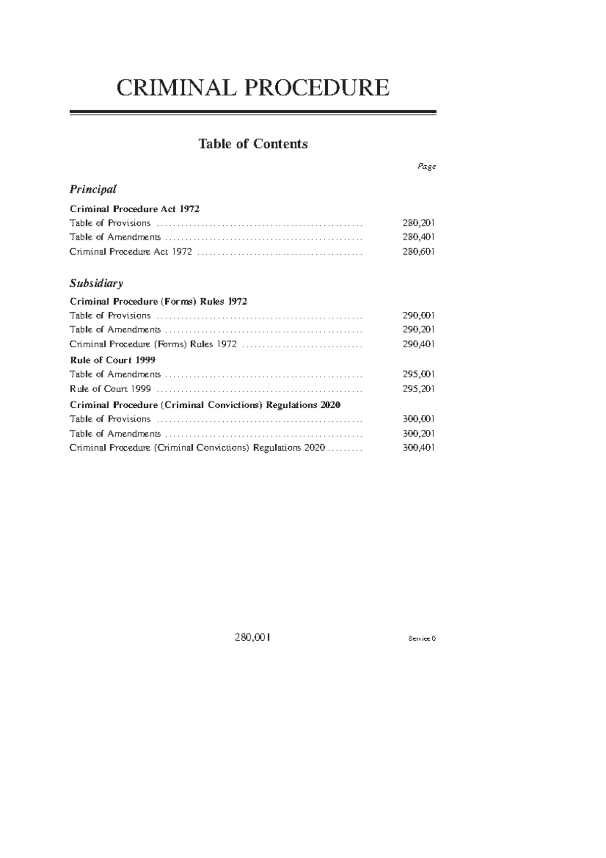 CRIMINAL PROCEDURE ACT 1972: Comprehensive Overview and Amendments ...
