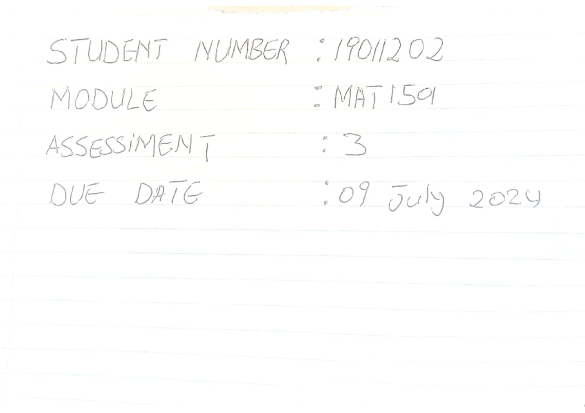 Grade 12 Math IEB Formula Sheet: Standardisation Project Paper I - Studocu