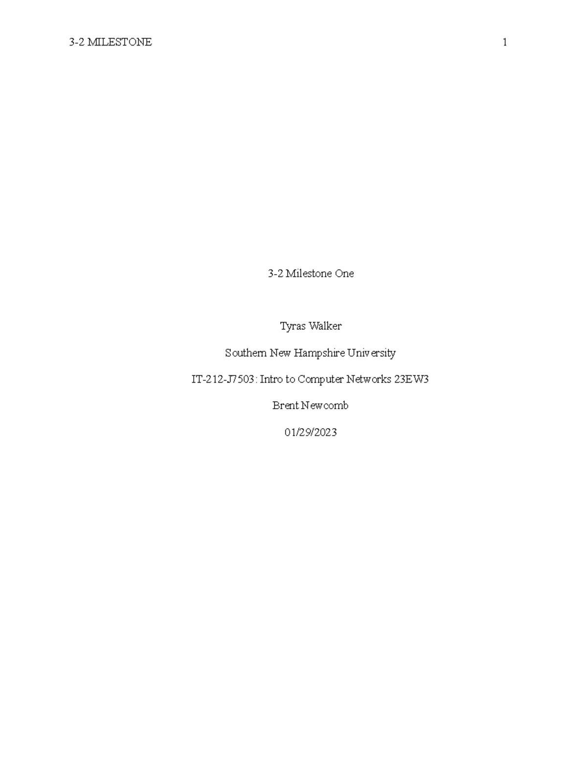 IT-212 3-2 Milestone: Network Infrastructure Plan for Fayetteville Office - Studocu